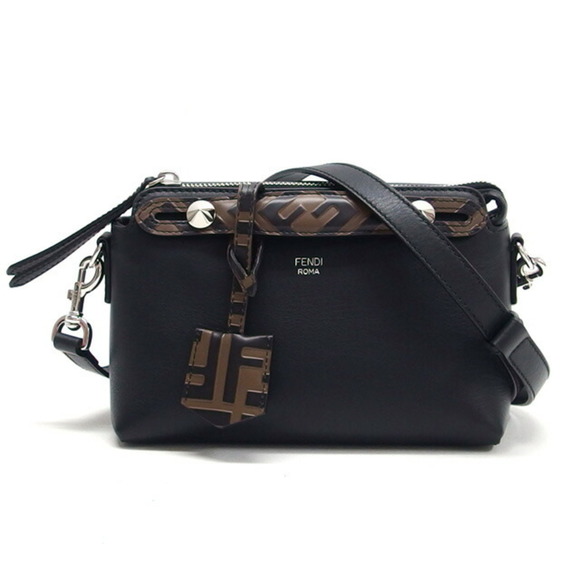 Fendi | Bags | Fendi Visaway Small Shoulder Bag Black | Poshmark